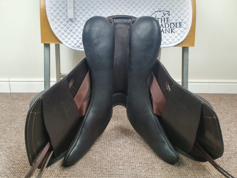 18 inch Cavaletti Collection Monoflap Jump Brown Adjustable - C2358/S4092