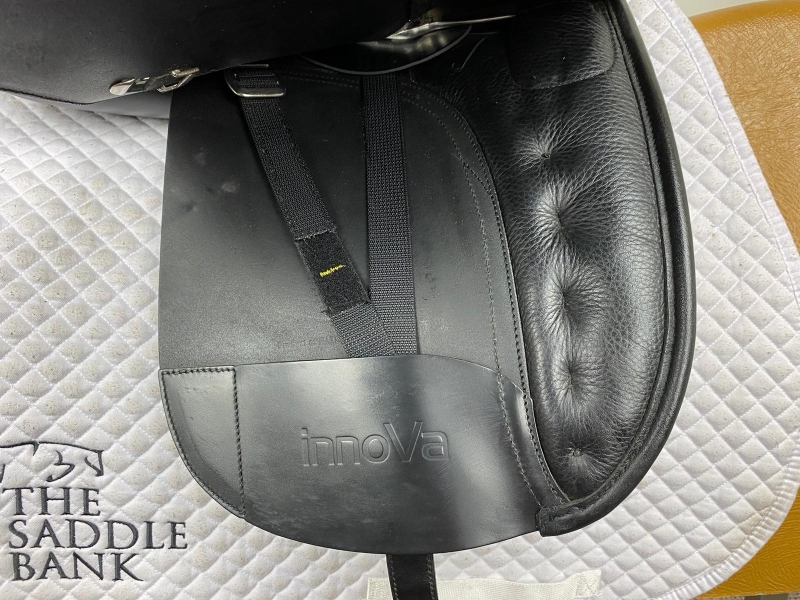 17 inch Bates Innova Dual Flap Black Adjustable - S4006