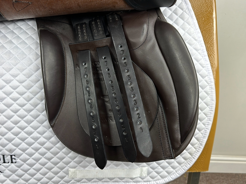 17 inch Jeffries Falcon Hawk Event High Wither Brown Medium - C3346