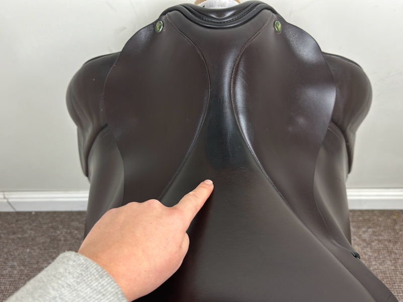18 inch Ideal Tonishia Supreme Dressage Brown Wide - C3328