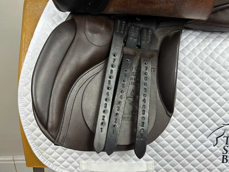 17 inch Jeffries Falcon Hawk Event High Wither Brown Medium - C3346