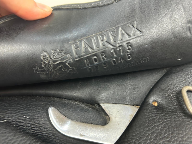 17.5 inch Fairfax Rebecca Hughes MDR Black Adjustable - S4791