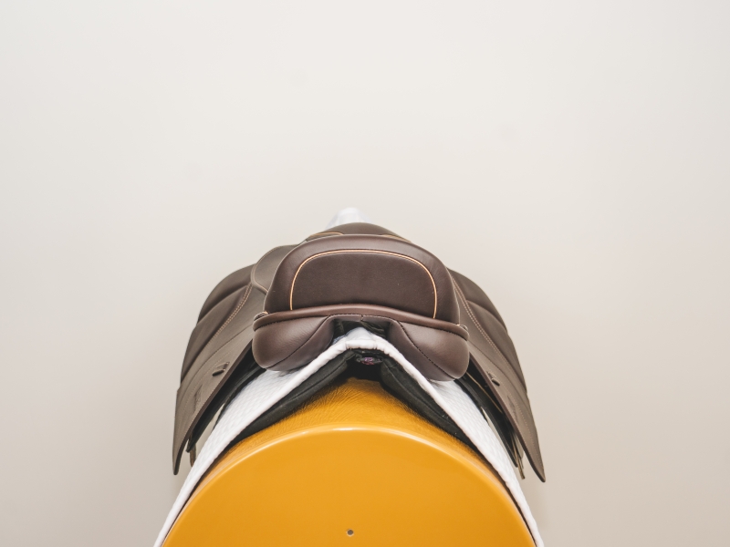 15 inch GFS Monarch Pony Jump S671 Brown Adjustable - N1965