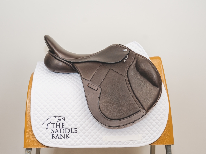 17 inch GFS Transition Jump S703 Brown Adjustable - N0351