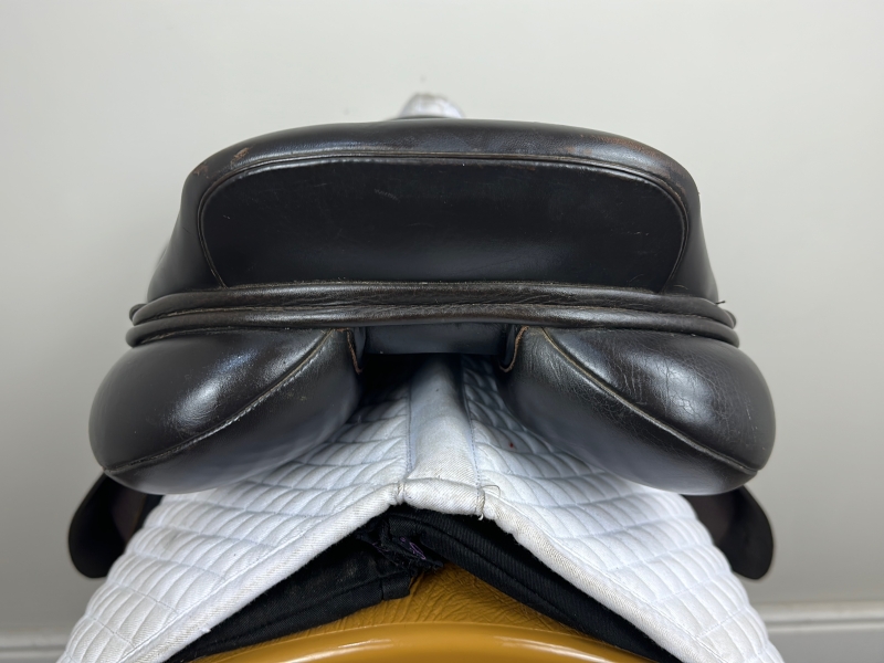 17.5 inch Kent and Masters Original Jump MJU Brown Adjustable - S4843