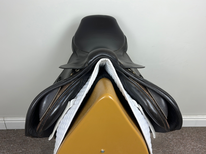 17.5 inch Kent and Masters Original Jump MJU Brown Adjustable - S4843