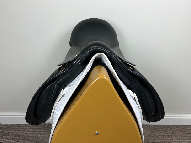 17 inch Jeffries Stamford Working Hunter Black Extra Wide - C2827