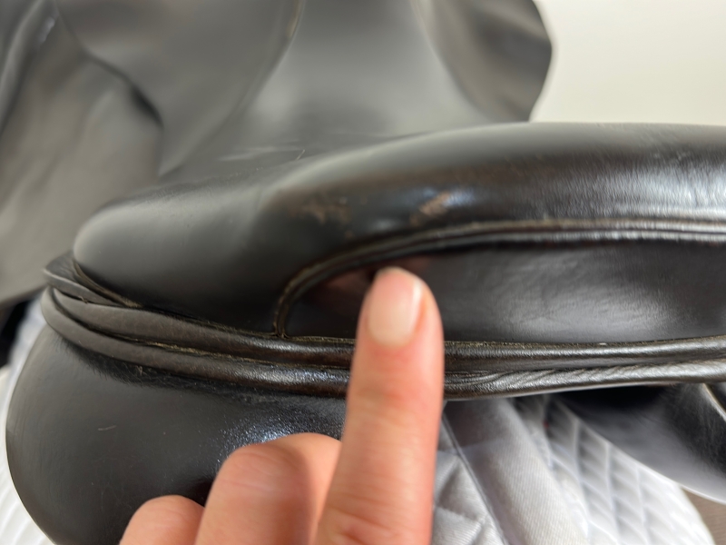 17.5 inch Kent and Masters Original Jump MJU Brown Adjustable - S4843