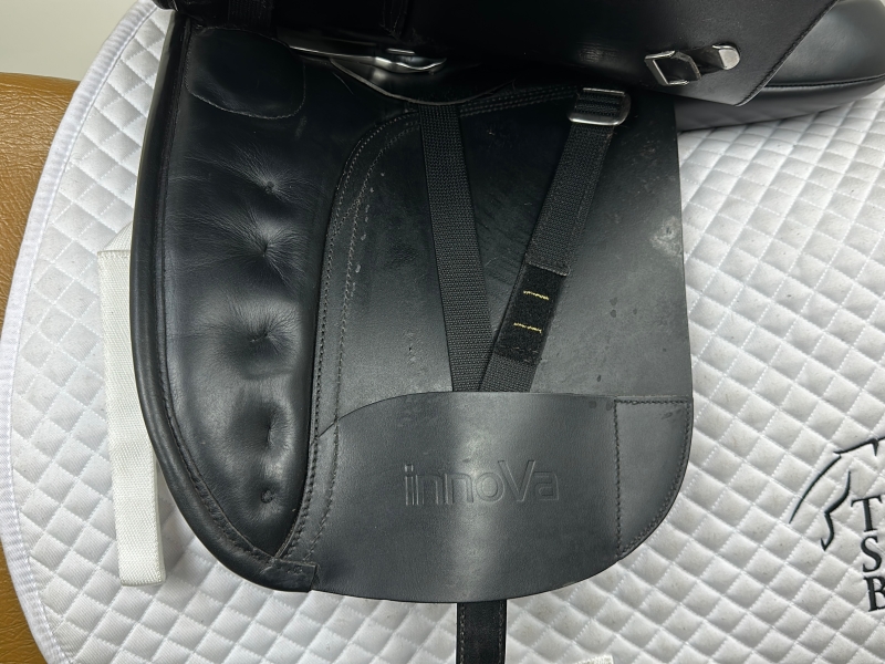 18 inch Bates Innova Dual Flap Black Adjustable - S5232