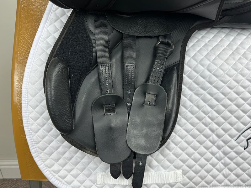 16 inch Thorowgood T4 Pony Long Leg MLL Black Adjustable - S5295