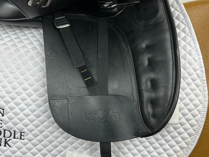 18 inch Bates Innova Dual Flap Black Adjustable - S5232