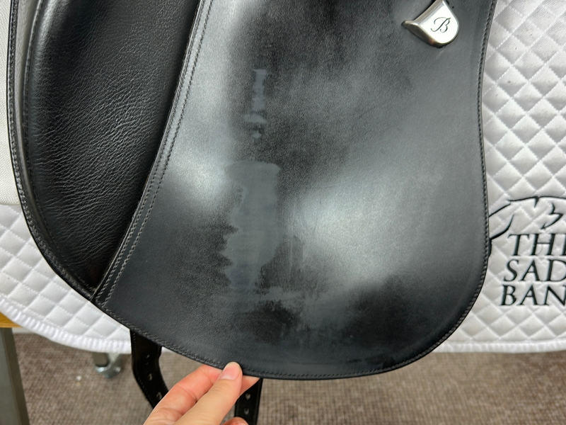 18 inch Bates Innova Dual Flap Black Adjustable - S5232