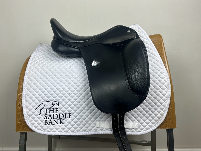 16 inch Bates Pony Dressage Black Adjustable - S5741