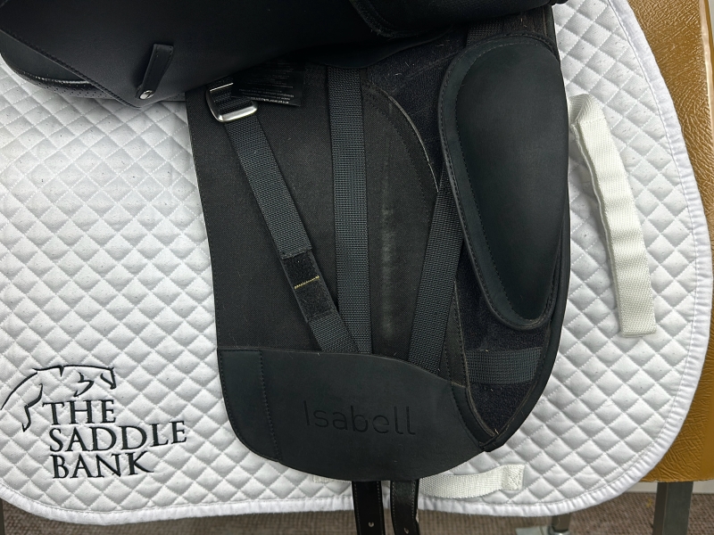 17 inch Wintec Isabell Dressage Black Adjustable - S5890